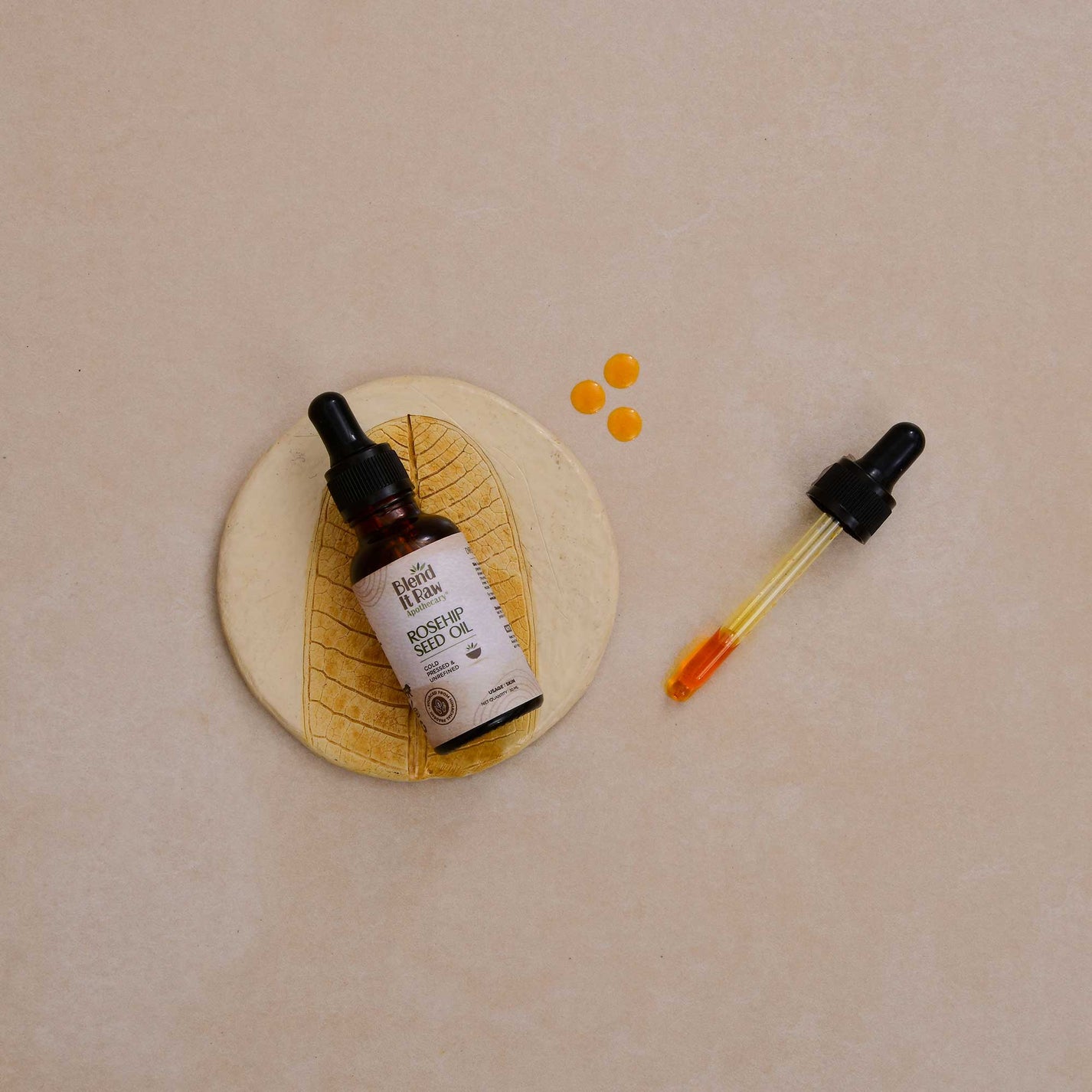 Rosehip Oil, 30 ml [Unrefined, Cold Pressed Rosehip Seed Oil] – Blend ...